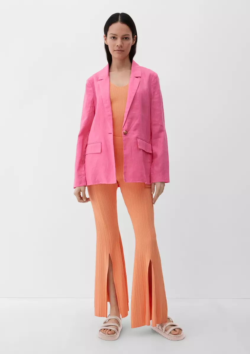 Flared Leg-Hose Mit Schlitz - S.Oliver ’ Kleidung, Mode Schuhe